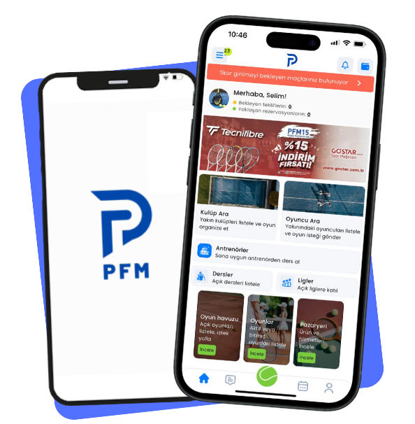 PFM | Tenis ve Padel Kulüpleri için Profesyonel Yönetim Sistemi